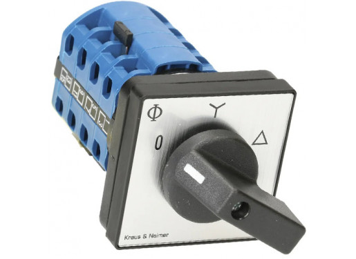Kraus & Naimer Stern-Dreieckschalter 20A 5,5kW Fronteinbau